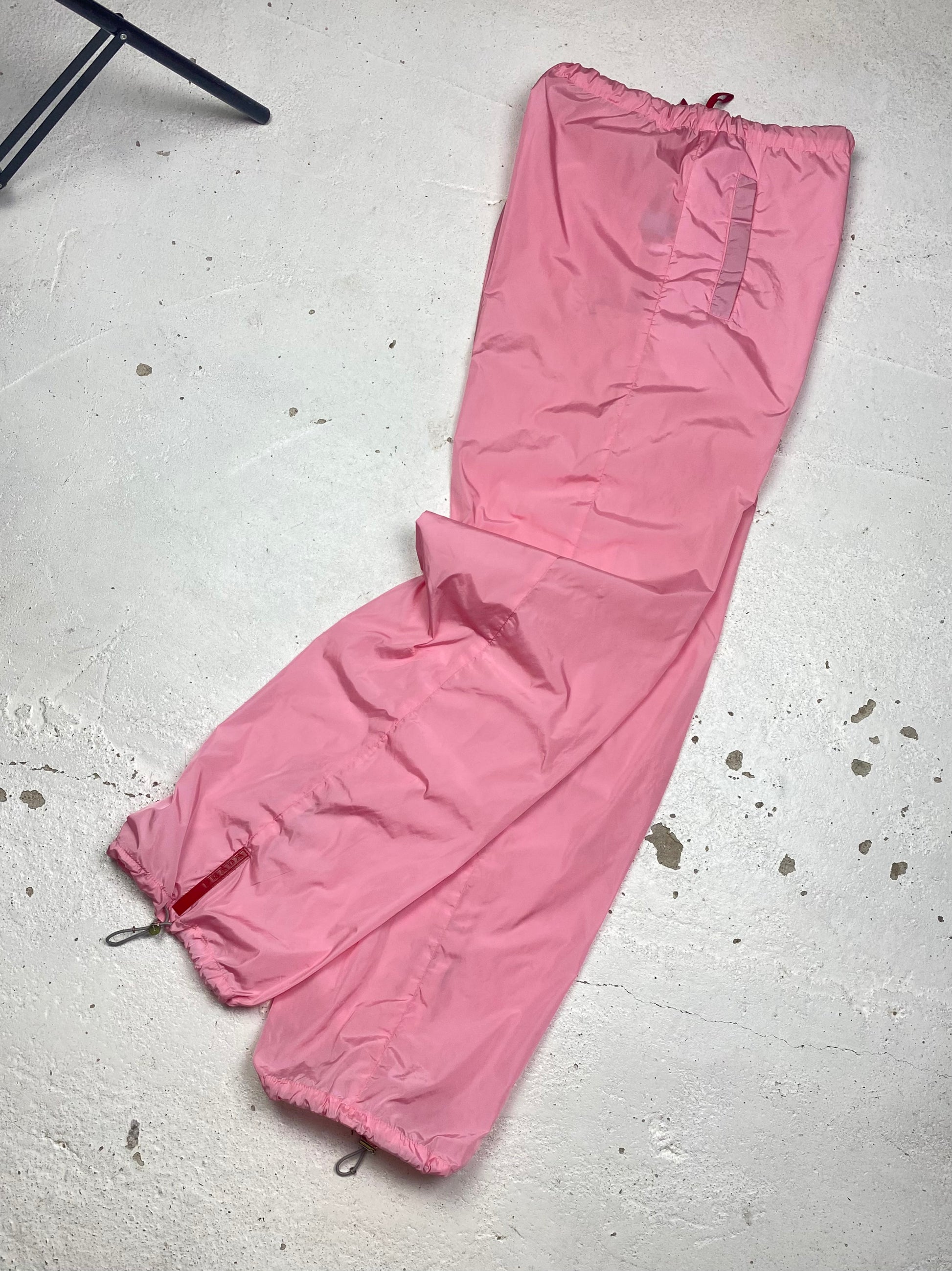 SS 00 Prada Sport Parachute Pants – 100PERCERTI SS 00 Prada Sport Parachute Pants – 100PERCERTI